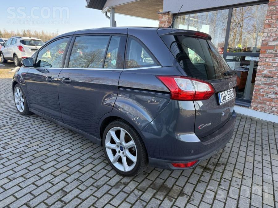 Pelēks Ford C-Max 2012 Talsi, ar dzinēja tilpumu 2.00 L un nobraukumu 261 tūkst. km par 5970 €, foto 7 vietnē AUTOMOTO.COM.LV