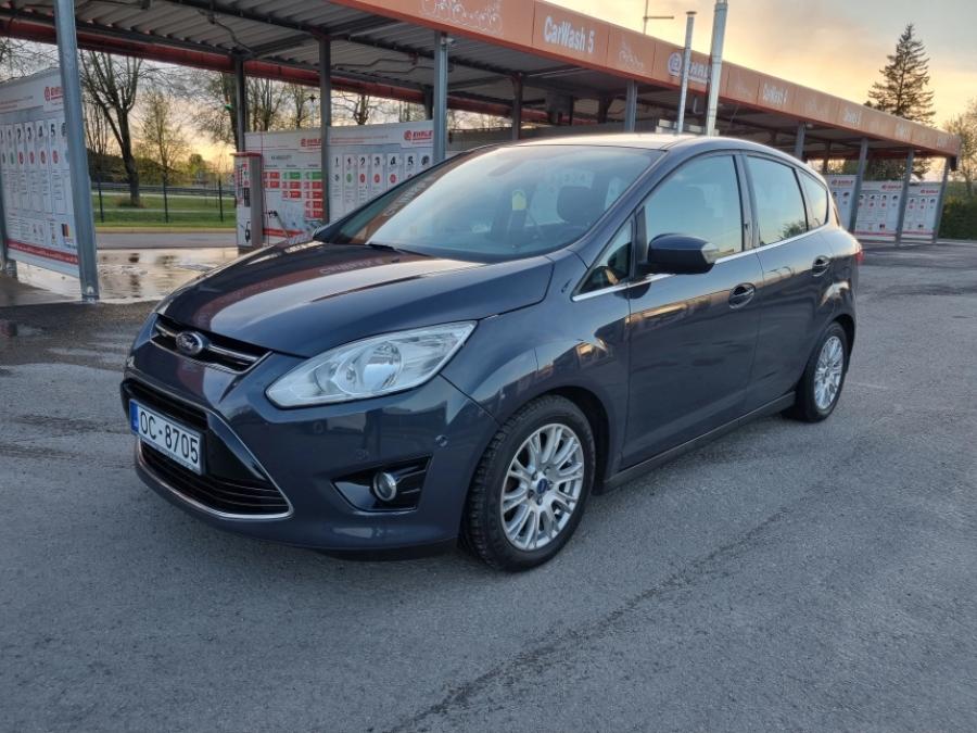 Grey Ford C-Max 2012 in Riga, with an engine capacity of 1.60 L and mileage of 254 thousand km for 5570 €, photo 1 on AUTOMOTO.COM.LV