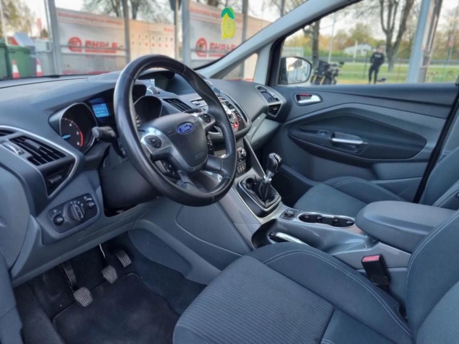 Grey Ford C-Max 2012 in Riga, with an engine capacity of 1.60 L and mileage of 254 thousand km for 5570 €, photo 12 on AUTOMOTO.COM.LV