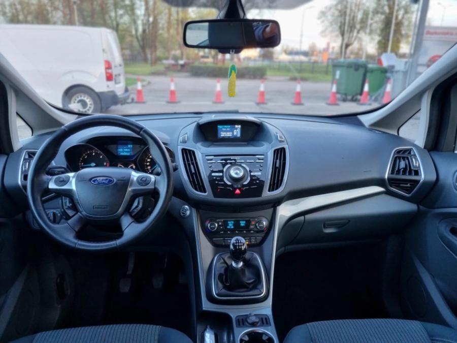 Grey Ford C-Max 2012 in Riga, with an engine capacity of 1.60 L and mileage of 254 thousand km for 5570 €, photo 18 on AUTOMOTO.COM.LV