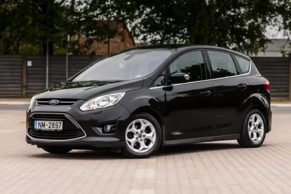 Grey Ford C-Max 2012 in Jelgava, with an engine capacity of 1.60 L and mileage of 174 thousand km for 6300 €, photo 1 on AUTOMOTO.COM.LV