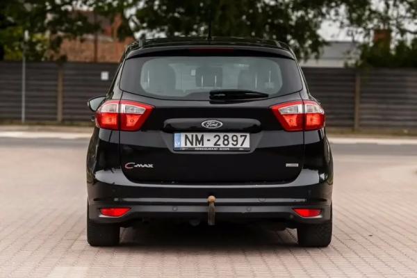 Grey Ford C-Max 2012 in Jelgava, with an engine capacity of 1.60 L and mileage of 174 thousand km for 6300 €, photo 6 on AUTOMOTO.COM.LV