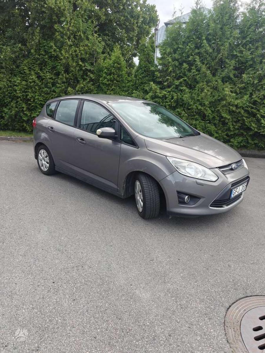 Grey Ford C-Max 2012 in Kaunas, with an engine capacity of 1.56 L and mileage of 330 thousand km for 1899 €, photo 4 on AUTOMOTO.COM.LV