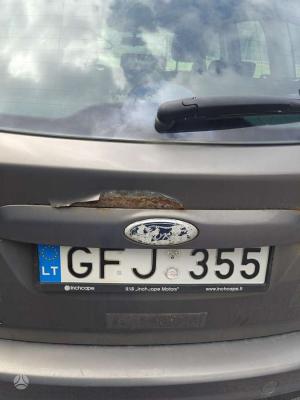 Grey Ford C-Max 2012 in Kaunas, with an engine capacity of 1.56 L and mileage of 330 thousand km for 1899 €, photo 18 on AUTOMOTO.COM.LV