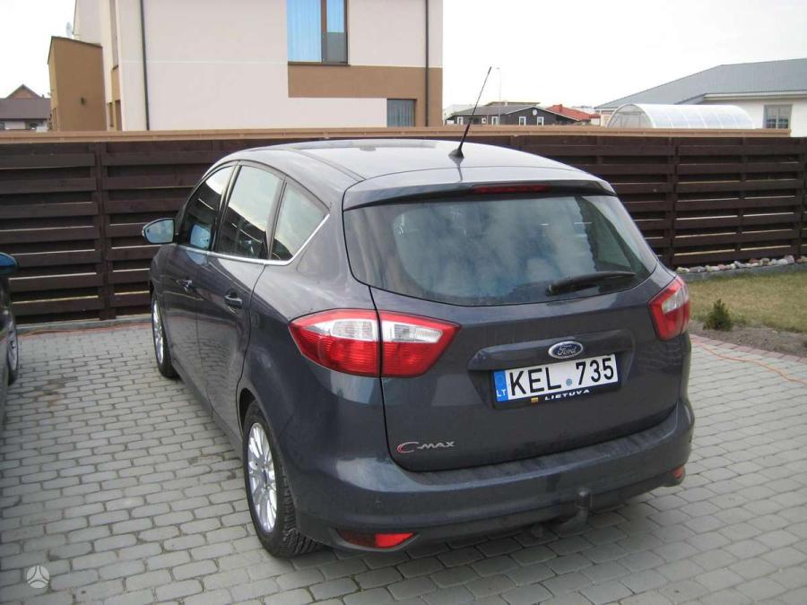 Grey Ford C-Max 2012 in Klaipeda, with an engine capacity of 2.00 L and mileage of 320 thousand km for 3500 €, photo 7 on AUTOMOTO.COM.LV