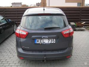 Grey Ford C-Max 2012 in Klaipeda, with an engine capacity of 2.00 L and mileage of 320 thousand km for 3500 €, photo 8 on AUTOMOTO.COM.LV