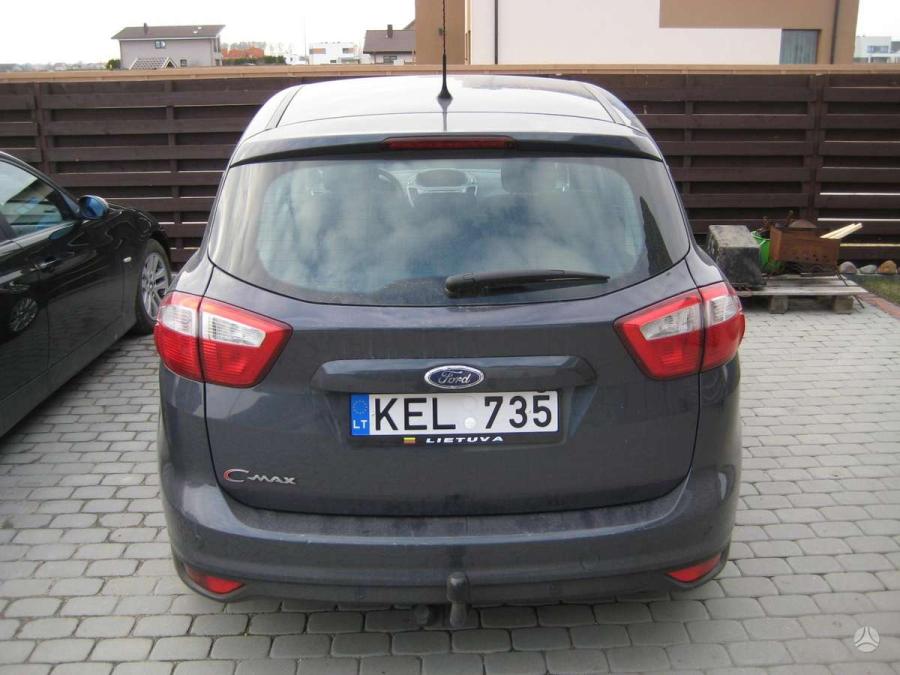 Grey Ford C-Max 2012 in Klaipeda, with an engine capacity of 2.00 L and mileage of 320 thousand km for 3500 €, photo 8 on AUTOMOTO.COM.LV