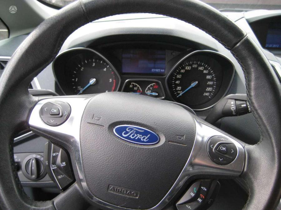 Grey Ford C-Max 2012 in Klaipeda, with an engine capacity of 2.00 L and mileage of 320 thousand km for 3500 €, photo 10 on AUTOMOTO.COM.LV