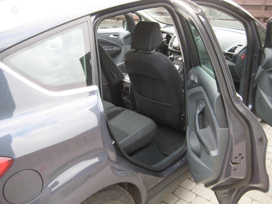Grey Ford C-Max 2012 in Klaipeda, with an engine capacity of 2.00 L and mileage of 320 thousand km for 3500 €, photo 14 on AUTOMOTO.COM.LV