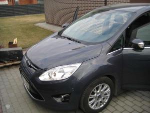Grey Ford C-Max 2012 in Klaipeda, with an engine capacity of 2.00 L and mileage of 320 thousand km for 3500 €, photo  on AUTOMOTO.COM.LV