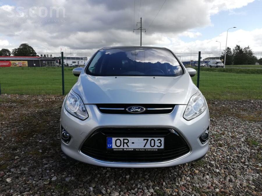 Grey Ford C-Max 2012 in Saldus, with an engine capacity of 1.60 L and mileage of 139 thousand km for 5700 €, photo 5 on AUTOMOTO.COM.LV
