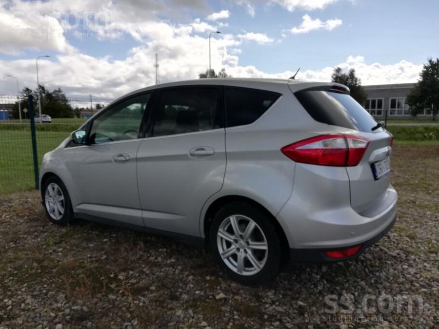 Grey Ford C-Max 2012 in Saldus, with an engine capacity of 1.60 L and mileage of 139 thousand km for 5700 €, photo 6 on AUTOMOTO.COM.LV
