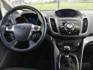 Grey Ford C-Max 2012 in Saldus, with an engine capacity of 1.60 L and mileage of 139 thousand km for 5700 €, photo 10 on AUTOMOTO.COM.LV