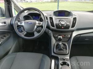 Grey Ford C-Max 2012 in Saldus, with an engine capacity of 1.60 L and mileage of 139 thousand km for 5700 €, photo 11 on AUTOMOTO.COM.LV