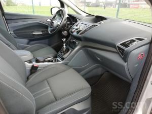 Grey Ford C-Max 2012 in Saldus, with an engine capacity of 1.60 L and mileage of 139 thousand km for 5700 €, photo 12 on AUTOMOTO.COM.LV