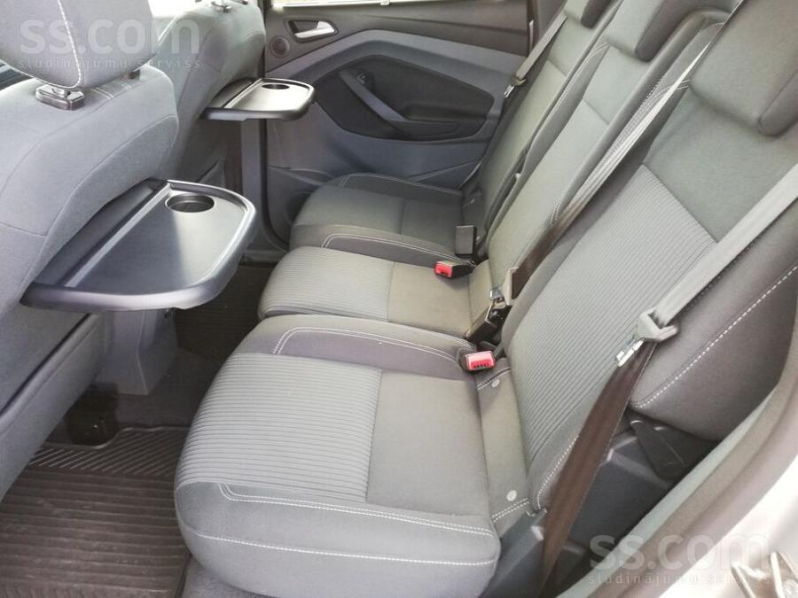 Grey Ford C-Max 2012 in Saldus, with an engine capacity of 1.60 L and mileage of 139 thousand km for 5700 €, photo 24 on AUTOMOTO.COM.LV