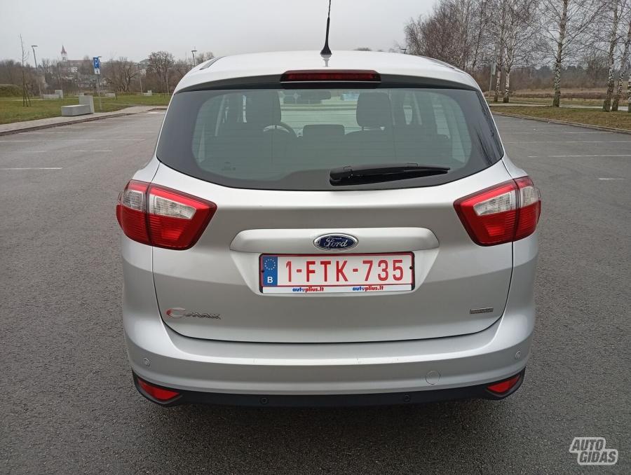 Grey Ford C-Max 2013 in Vilnius, with an engine capacity of 1.60 L and mileage of 160 thousand km for 4900 €, photo 6 on AUTOMOTO.COM.LV