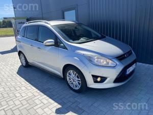 Pelēks Ford C-Max 2014 Talsi, ar dzinēja tilpumu 1.60 L un nobraukumu 248 tūkst. km par 6200 €, foto  vietnē AUTOMOTO.COM.LV