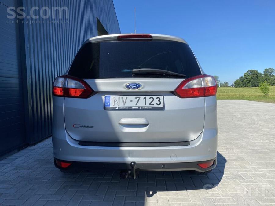 Pelēks Ford C-Max 2014 Talsi, ar dzinēja tilpumu 1.60 L un nobraukumu 248 tūkst. km par 6200 €, foto 8 vietnē AUTOMOTO.COM.LV