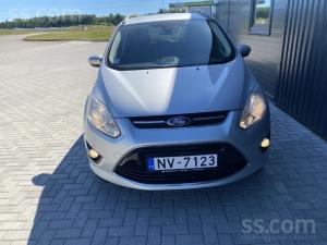 Pelēks Ford C-Max 2014 Talsi, ar dzinēja tilpumu 1.60 L un nobraukumu 248 tūkst. km par 6200 €, foto 9 vietnē AUTOMOTO.COM.LV