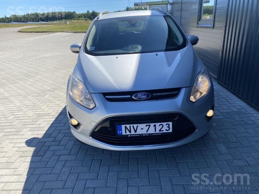 Pelēks Ford C-Max 2014 Talsi, ar dzinēja tilpumu 1.60 L un nobraukumu 248 tūkst. km par 6200 €, foto 9 vietnē AUTOMOTO.COM.LV