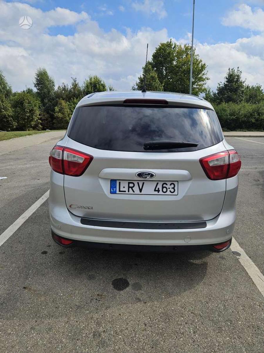 Pelēks Ford C-Max 2014 Jonava, ar dzinēja tilpumu 1.60 L un nobraukumu 269 tūkst. km par 3500 €, foto 5 vietnē AUTOMOTO.COM.LV