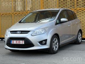 Grey Ford C-Max 2014 in Ogre, with an engine capacity of 1.60 L and mileage of 71 thousand km for 6350 €, photo  on AUTOMOTO.COM.LV