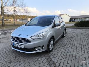 Grey Ford C-Max 2015 in Vilnius, with an engine capacity of 1.00 L and mileage of 118 thousand km for 5600 €, photo 3 on AUTOMOTO.COM.LV