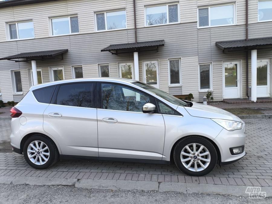 Grey Ford C-Max 2015 in Vilnius, with an engine capacity of 1.00 L and mileage of 118 thousand km for 5600 €, photo 5 on AUTOMOTO.COM.LV