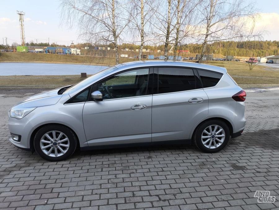Grey Ford C-Max 2015 in Vilnius, with an engine capacity of 1.00 L and mileage of 118 thousand km for 5600 €, photo 6 on AUTOMOTO.COM.LV