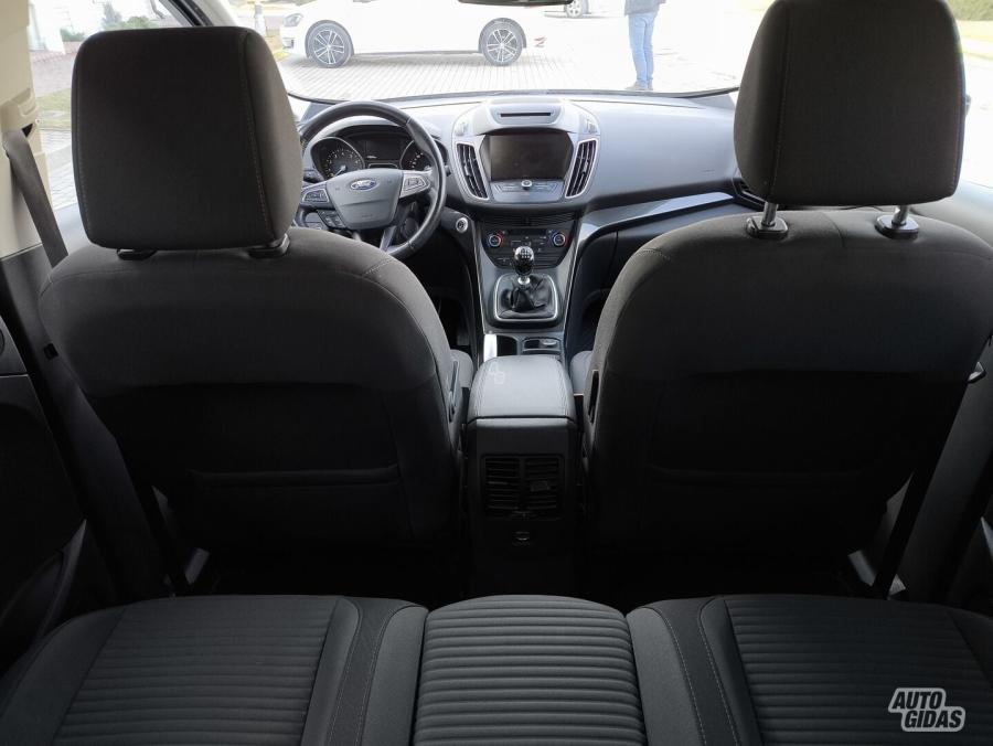 Grey Ford C-Max 2015 in Vilnius, with an engine capacity of 1.00 L and mileage of 118 thousand km for 5600 €, photo 13 on AUTOMOTO.COM.LV