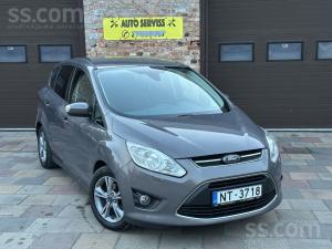 Grey Ford C-Max 2015 in Jelgava, with an engine capacity of 1.60 L and mileage of 0 thousand km for 4850 €, photo  on AUTOMOTO.COM.LV