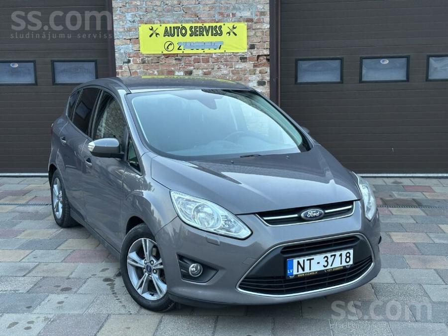 Grey Ford C-Max 2015 in Jelgava, with an engine capacity of 1.60 L and mileage of 0 thousand km for 4850 €, photo 1 on AUTOMOTO.COM.LV