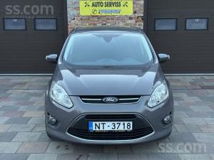 Grey Ford C-Max 2015 in Jelgava, with an engine capacity of 1.60 L and mileage of 0 thousand km for 4850 €, photo 3 on AUTOMOTO.COM.LV