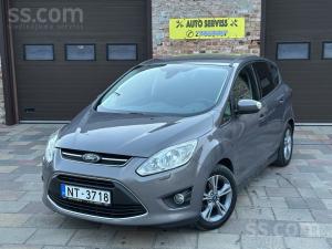 Grey Ford C-Max 2015 in Jelgava, with an engine capacity of 1.60 L and mileage of 0 thousand km for 4850 €, photo 4 on AUTOMOTO.COM.LV