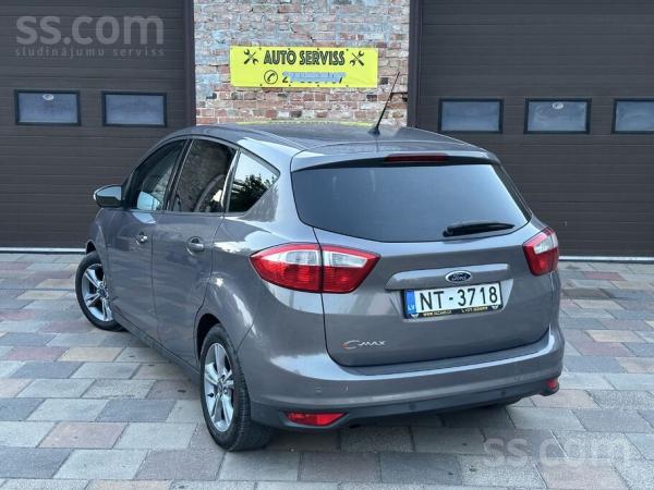Grey Ford C-Max 2015 in Jelgava, with an engine capacity of 1.60 L and mileage of 0 thousand km for 4850 €, photo 4 on AUTOMOTO.COM.LV