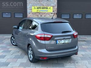 Grey Ford C-Max 2015 in Jelgava, with an engine capacity of 1.60 L and mileage of 0 thousand km for 4850 €, photo 5 on AUTOMOTO.COM.LV