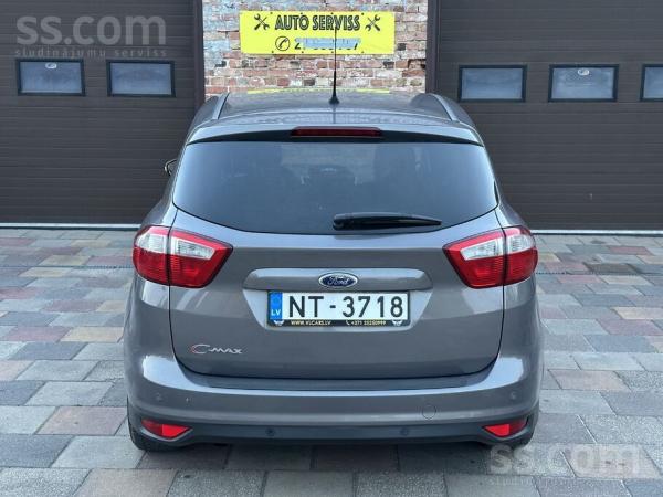 Grey Ford C-Max 2015 in Jelgava, with an engine capacity of 1.60 L and mileage of 0 thousand km for 4850 €, photo 5 on AUTOMOTO.COM.LV