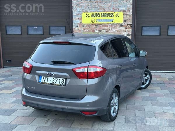 Grey Ford C-Max 2015 in Jelgava, with an engine capacity of 1.60 L and mileage of 0 thousand km for 4850 €, photo 6 on AUTOMOTO.COM.LV
