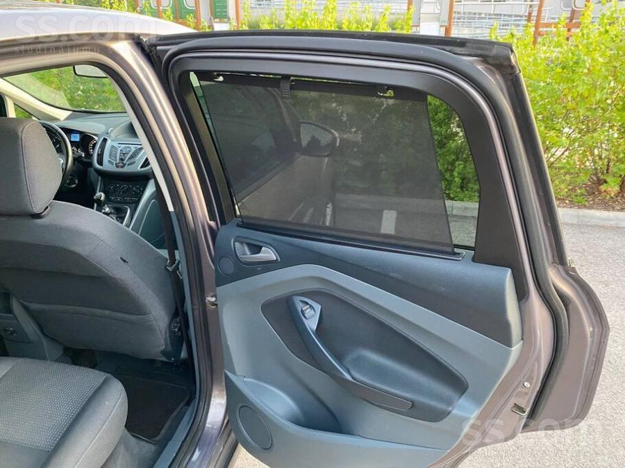 Grey Ford C-Max 2015 in Jelgava, with an engine capacity of 1.60 L and mileage of 0 thousand km for 4850 €, photo 24 on AUTOMOTO.COM.LV