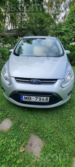 Pelēks Ford C-Max 2015 Rīga, ar dzinēja tilpumu 1.50 L un nobraukumu 285 tūkst. km par 4500 €, foto 4 vietnē AUTOMOTO.COM.LV