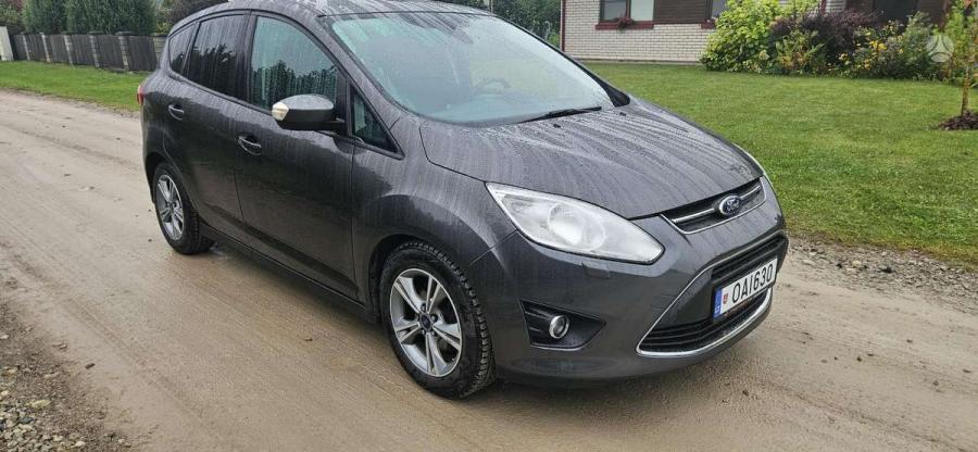 Pelēks Ford C-Max 2015 Šauļi, ar dzinēja tilpumu 1.56 L un nobraukumu 237 tūkst. km par 3900 €, foto 3 vietnē AUTOMOTO.COM.LV