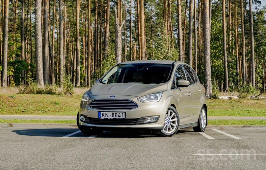 Pelēks Ford C-Max 2016 Rīga, ar dzinēja tilpumu 1.00 L un nobraukumu 206 tūkst. km par 3490 €, foto 1 vietnē AUTOMOTO.COM.LV