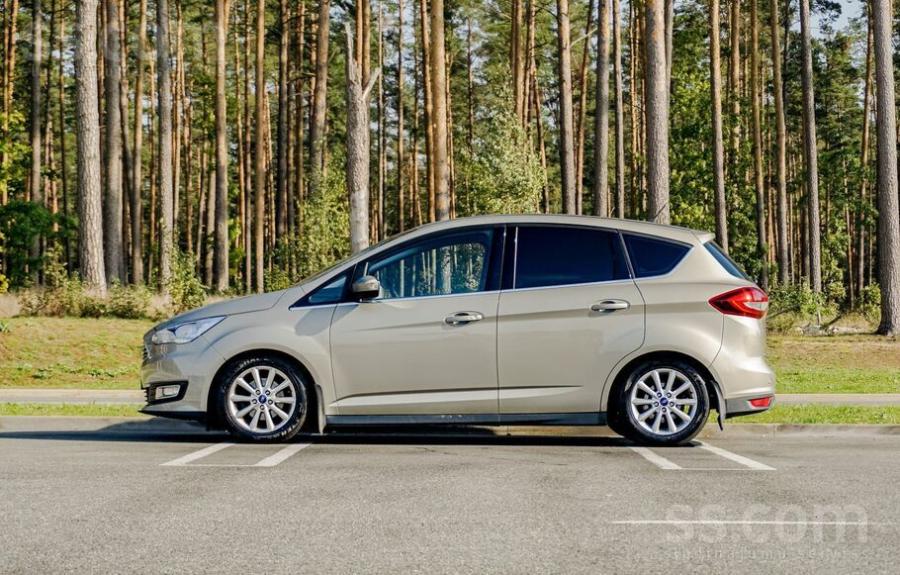 Pelēks Ford C-Max 2016 Rīga, ar dzinēja tilpumu 1.00 L un nobraukumu 206 tūkst. km par 3490 €, foto 5 vietnē AUTOMOTO.COM.LV