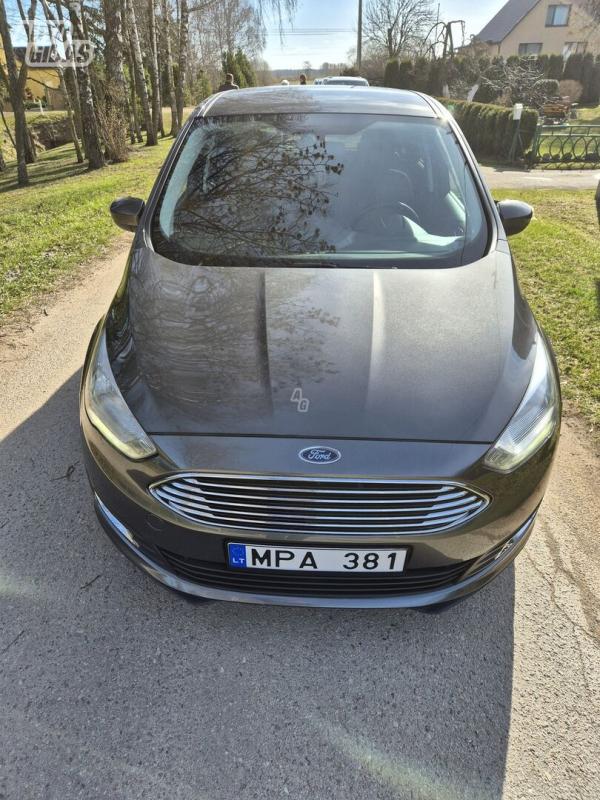 Pelēks Ford C-Max 2017 Panevēža, ar dzinēja tilpumu 1.60 L un nobraukumu 116 tūkst. km par 9000 €, foto 1 vietnē AUTOMOTO.COM.LV