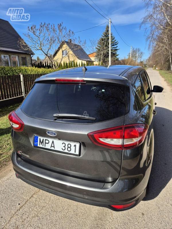 Pelēks Ford C-Max 2017 Panevēža, ar dzinēja tilpumu 1.60 L un nobraukumu 116 tūkst. km par 9000 €, foto 4 vietnē AUTOMOTO.COM.LV
