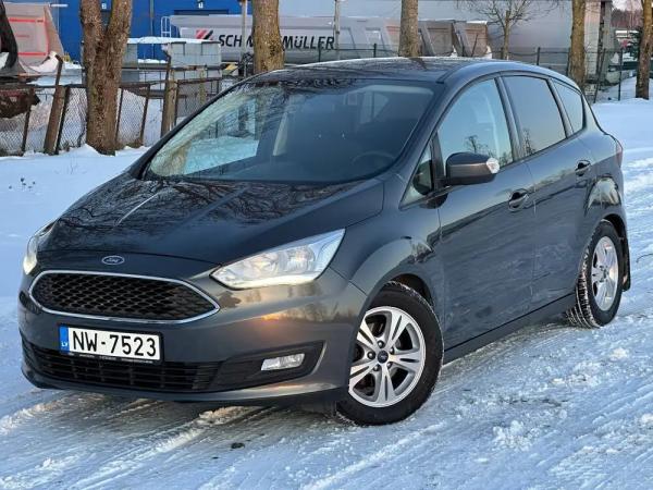 Pelēks Ford C-Max 2017 Rīga, ar dzinēja tilpumu 1.00 L un nobraukumu 130 tūkst. km par 6600 €, foto 1 vietnē AUTOMOTO.COM.LV