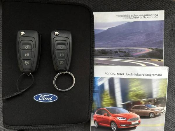 Pelēks Ford C-Max 2017 Rīga, ar dzinēja tilpumu 1.00 L un nobraukumu 130 tūkst. km par 6600 €, foto 8 vietnē AUTOMOTO.COM.LV