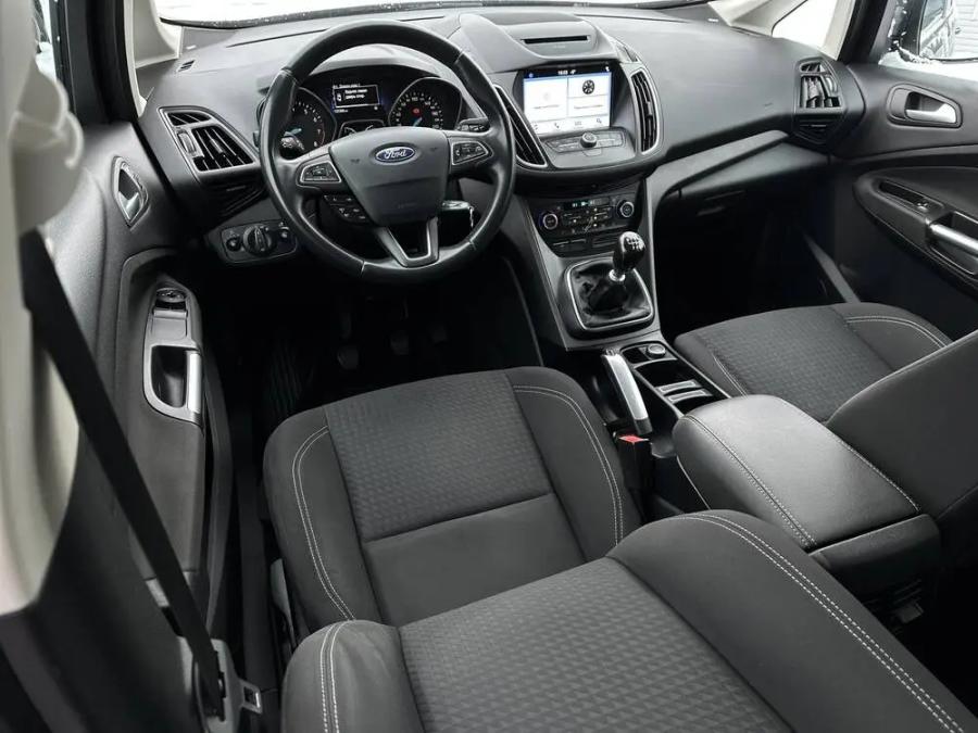Grey Ford C-Max 2017 in Riga, with an engine capacity of 1.00 L and mileage of 130 thousand km for 6600 €, photo 11 on AUTOMOTO.COM.LV