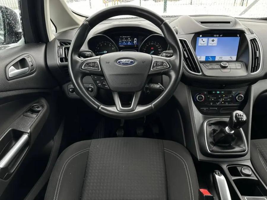 Grey Ford C-Max 2017 in Riga, with an engine capacity of 1.00 L and mileage of 130 thousand km for 6600 €, photo 15 on AUTOMOTO.COM.LV
